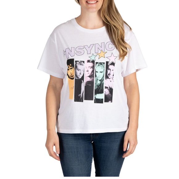 Tops | Nwt Licensed Nsync Graphic Tee | Poshmark